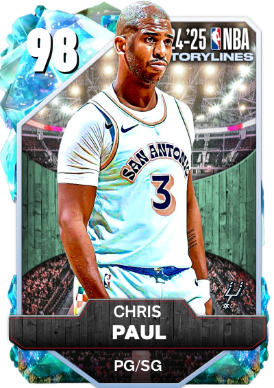2KDB MyTEAM Database | NBA 2K Custom Card (CP3 spurs) by Goat guy | NBA ...