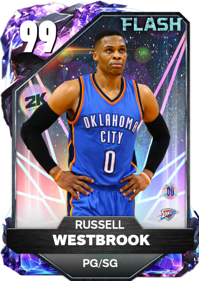 NBA 2K25 | 2KDB MyTEAM NBA 2K Custom Card (Westbrook Dark Matter) by wweguychristian