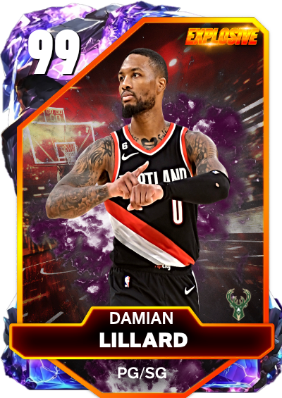 NBA 2K25 | 2KDB MyTEAM NBA 2K Custom Card (Dame Time) by BigBoy23