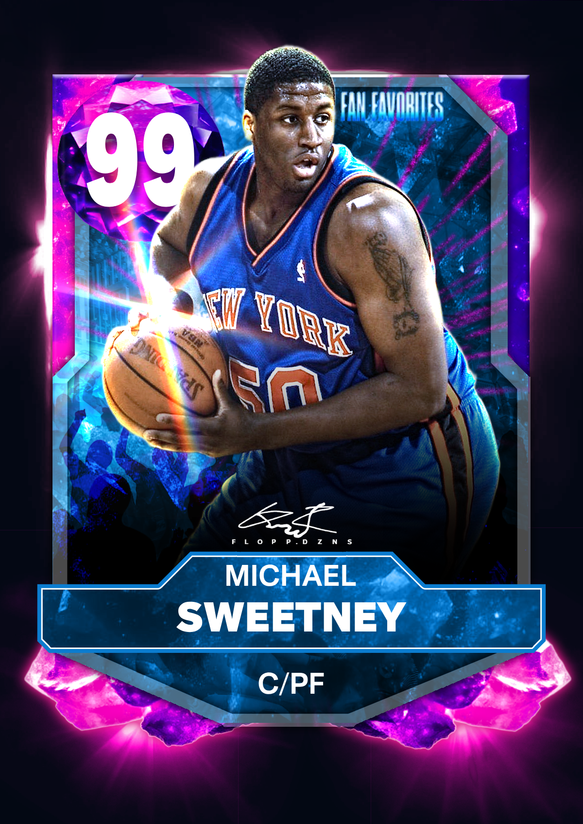NBA 2K26 | 2KDB MyTEAM NBA 2K Custom Card (MIKE SWEETNEY 2K26) by Flopp