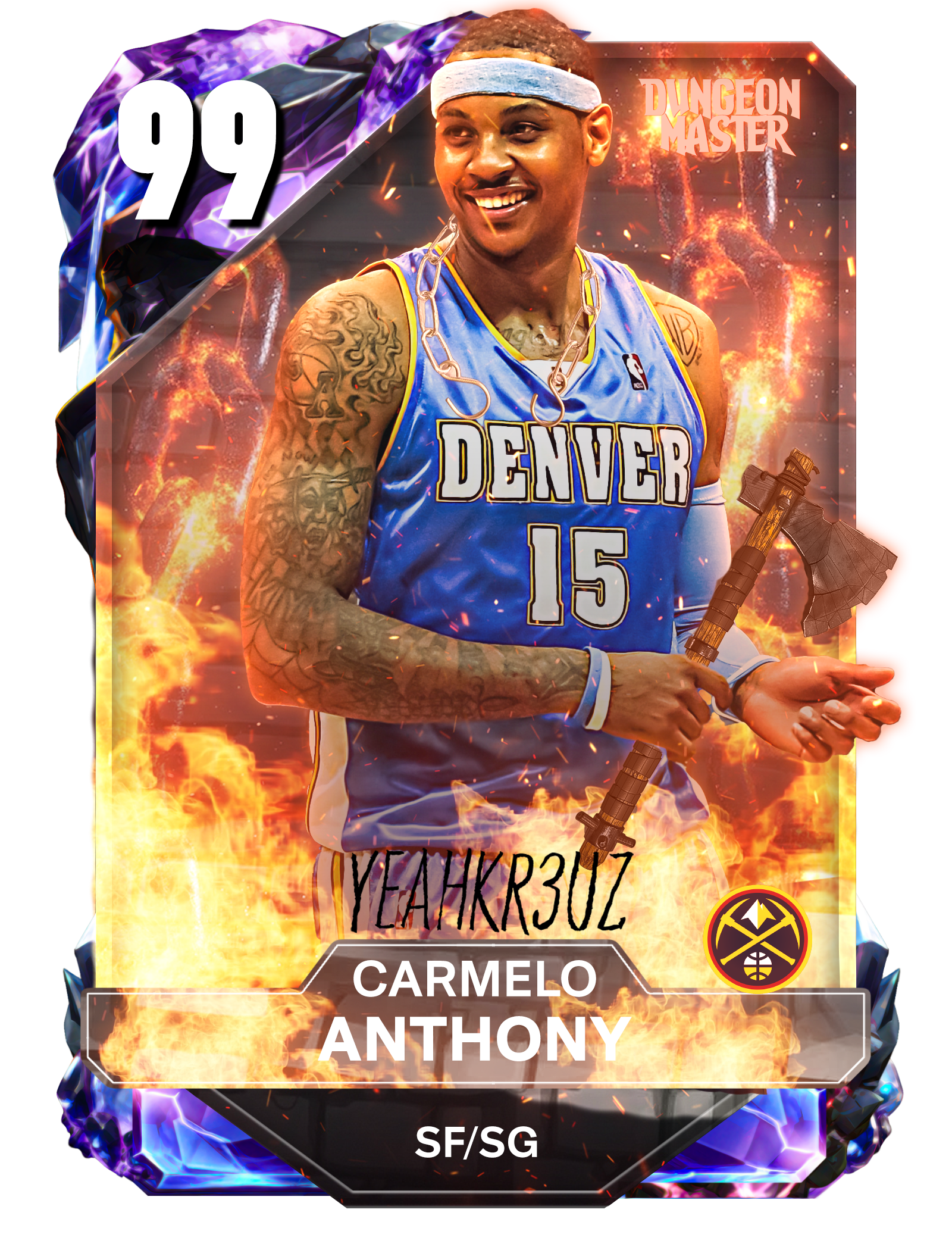 2KDB MyTEAM Database | NBA 2K Custom Card (remake of jinxie collab) by ...