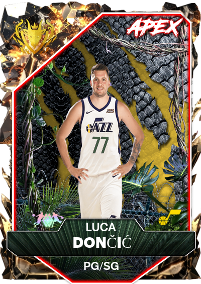 2KDB MyTEAM Database | NBA 2K Custom Card (Luka Dončić) by NBA GOAT ...