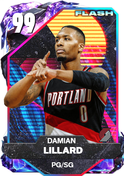 NBA 2K25 | 2KDB MyTEAM NBA 2K Custom Card (Dame-Time) by pizzaisgood
