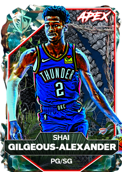 NBA 2K26 | 2KDB MyTEAM NBA 2K Custom Card (Shai invincible) by ...