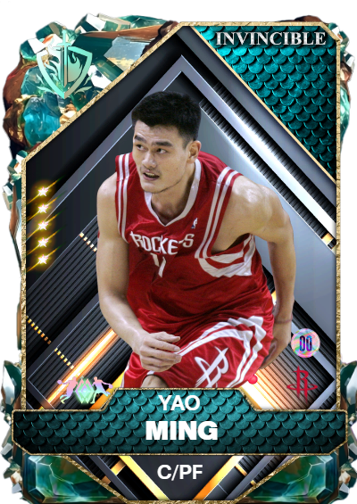 NBA 2K26 | 2KDB MyTEAM NBA 2K Custom Card (Yao Ming Invincible) by oihg