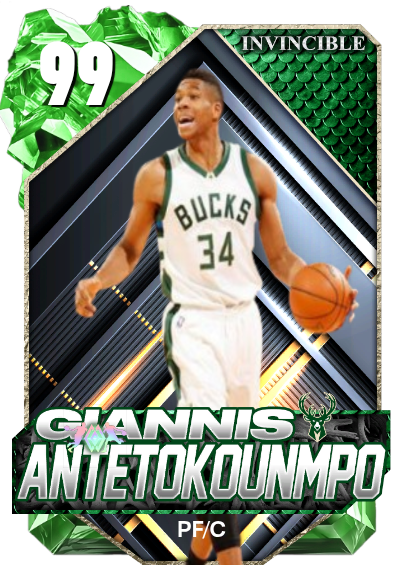 2KDB MyTEAM Database | NBA 2K Custom Card (Gianni's 99 OVR) by kixxit ...