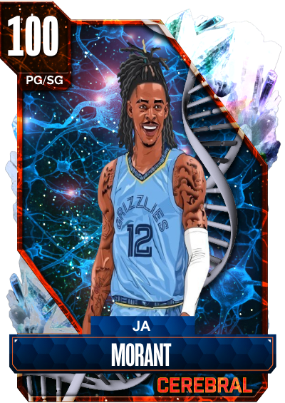 NBA 2K25 | 2KDB MyTEAM NBA 2K Custom Card (Ja) by Lebronjamesisthegoat