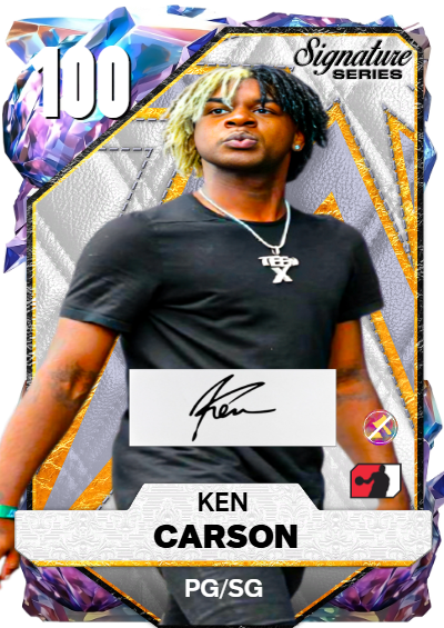 2KDB MyTEAM Database | NBA 2K Custom Card (Ken Carson Signature) by ...