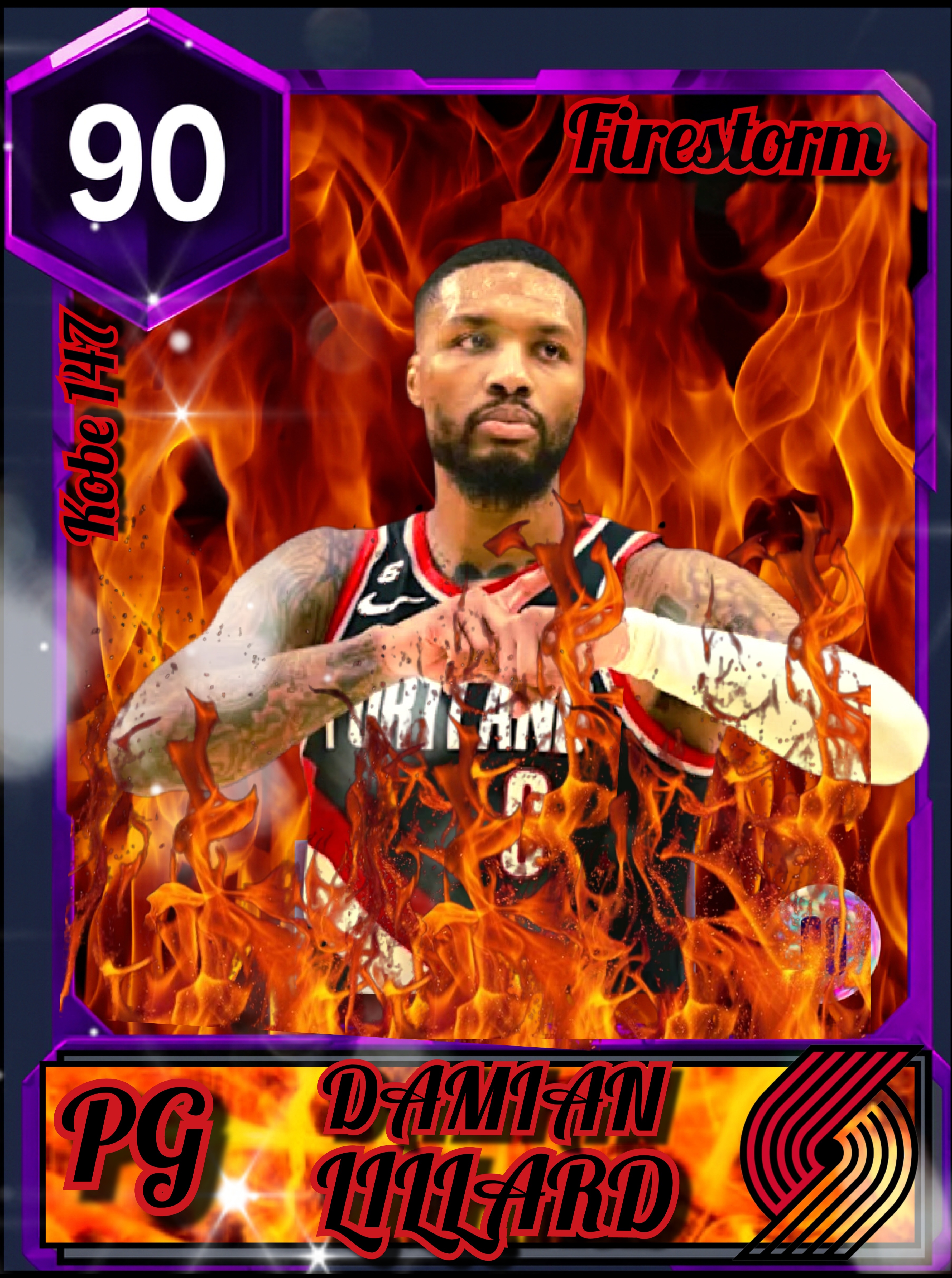 2KDB MyTEAM Database | NBA 2K Custom Card (Untitled) by Kobe 147 | NBA 2K26