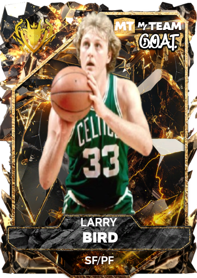 NBA 2K26 | 2KDB MyTEAM NBA 2K Custom Card (Larry Legend) by NBA 2k Oliver
