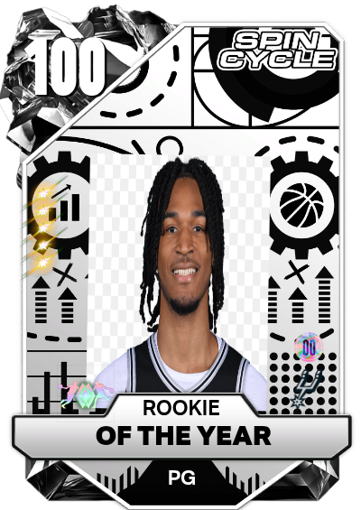 NBA 2K26 | 2KDB MyTEAM NBA 2K Custom Card (Rookie of the year) by ...