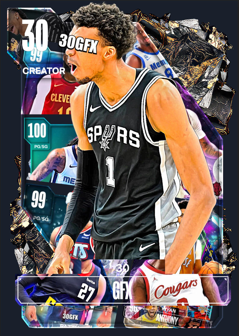 NBA 2K26 | 2KDB MyTEAM NBA 2K Custom Card (After 2 1/2 years of making cards, it’s over, I ...
