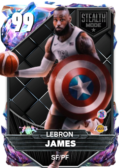 2KDB MyTEAM Database | NBA 2K Custom Card (Lecaptain America) by AV12 ...