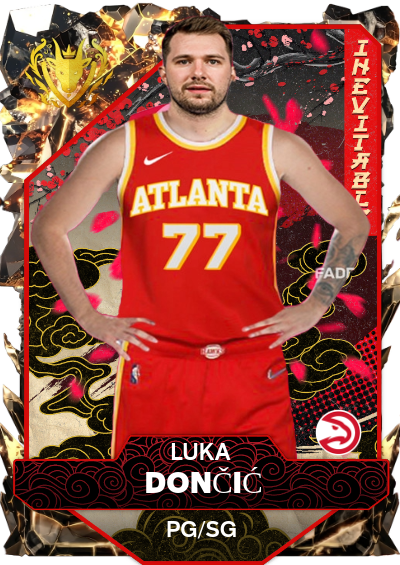 2KDB MyTEAM Database | NBA 2K Custom Card ( Luka Dončić) by NBA GOAT ...