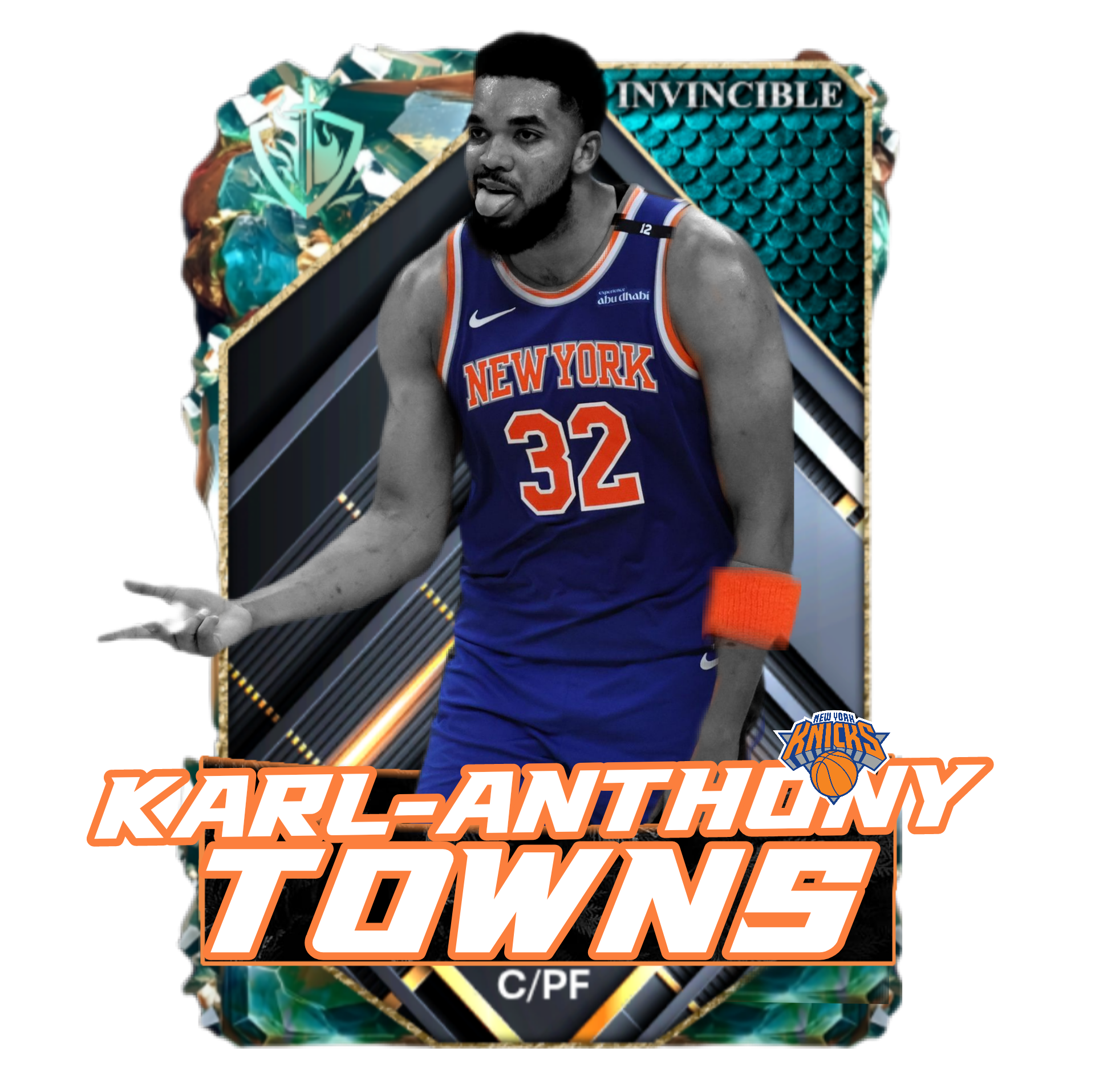 2KDB MyTEAM Database | NBA 2K Custom Card (KAT, I don't know if I ...