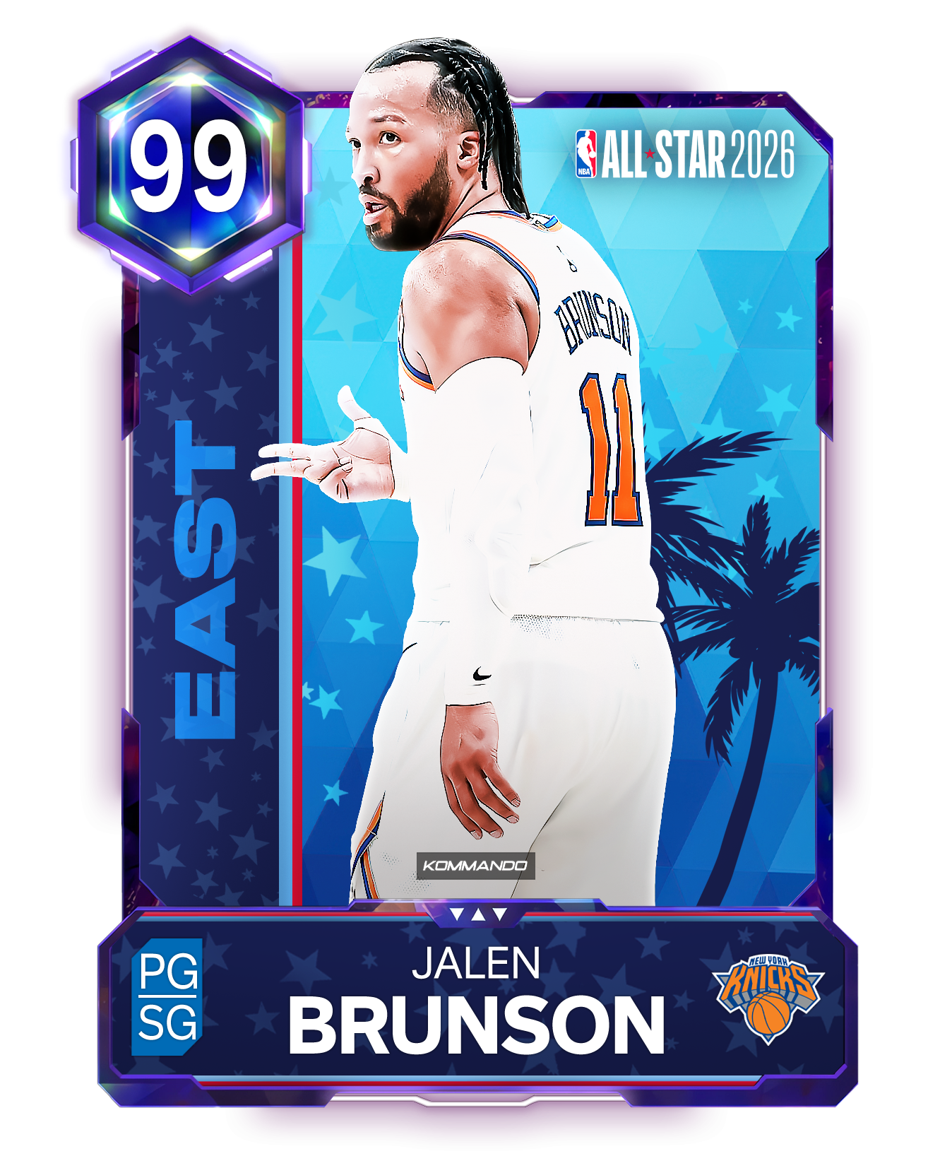 2KDB MyTEAM Database | NBA 2K Custom Card (west tmr) by Kommando | NBA 2K26