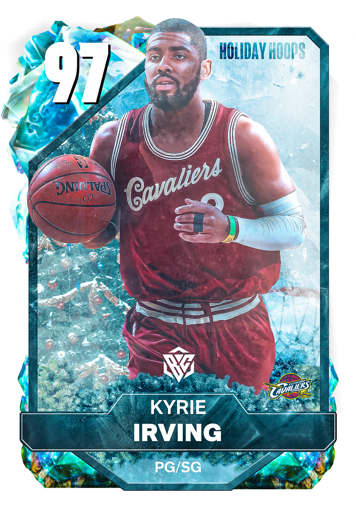 2KDB MyTEAM Database | NBA 2K Custom Card (a kyrie irving christmas) by ...