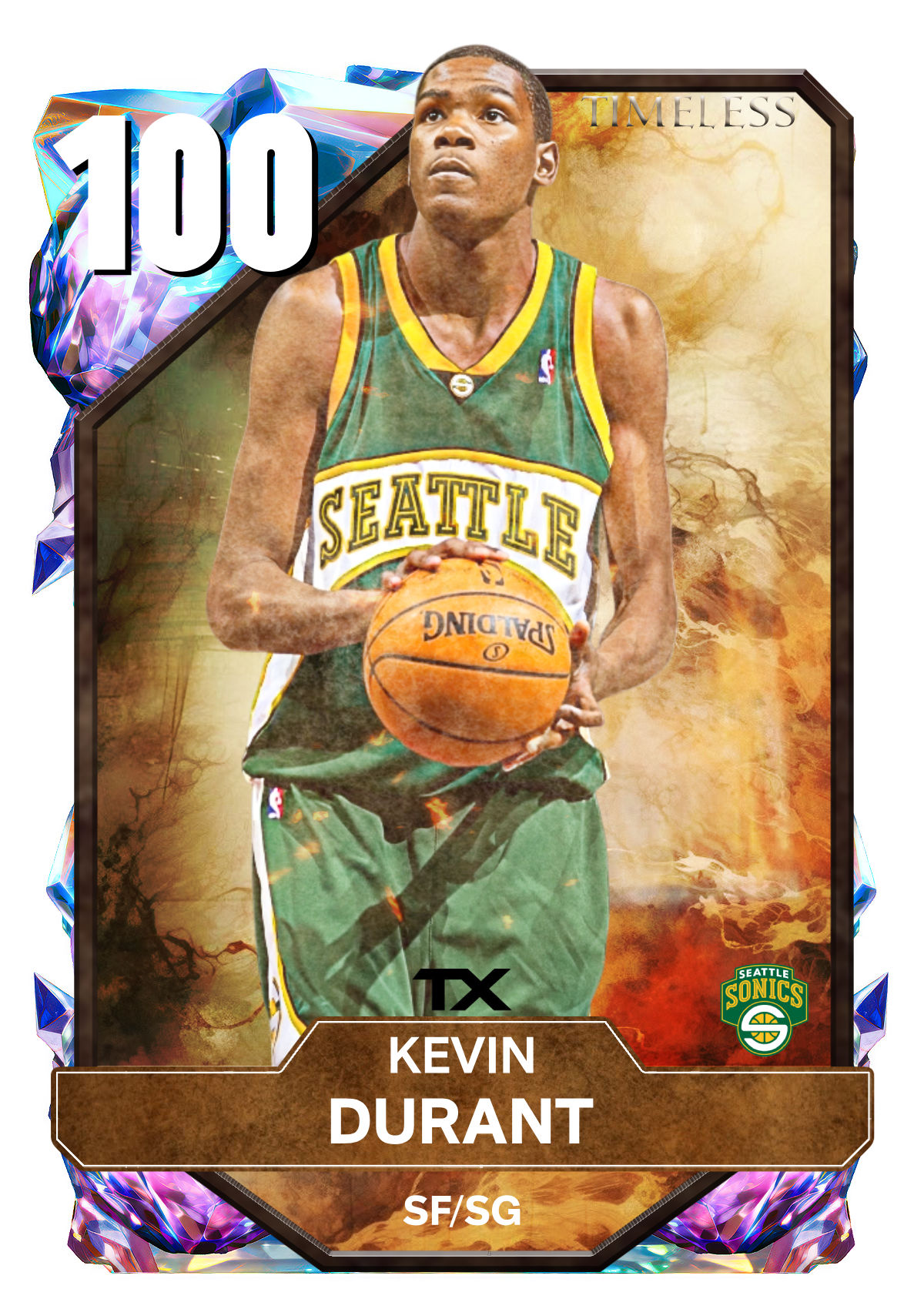 2KDB MyTEAM Database | NBA 2K Custom Card (Timeless KD) by TXDesigns ...