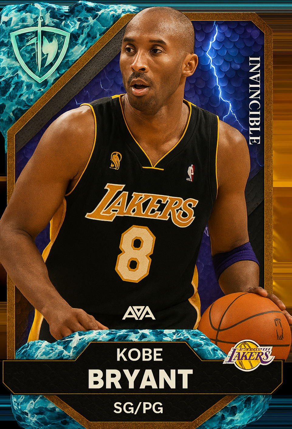 2KDB MyTEAM Database | NBA 2K Custom Card (custom made Kobe invincible ) by 2K CardDesigner ...