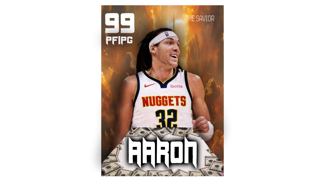 2KDB MyTEAM Database | NBA 2K Custom Card (THE SAVIOR AARON GORDON) by ...