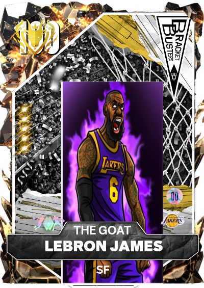 NBA 2K26 | 2KDB MyTEAM NBA 2K Custom Card (GOAT CARD) by LEBRON IS THE GOAT