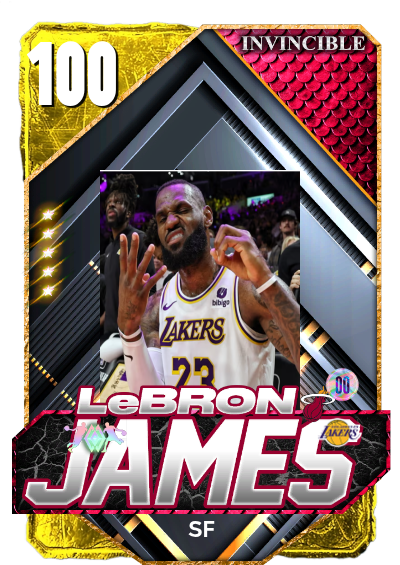 NBA 2K26 | 2KDB MyTEAM NBA 2K Custom Card (Lebron) by LEBRON IS THE GOAT