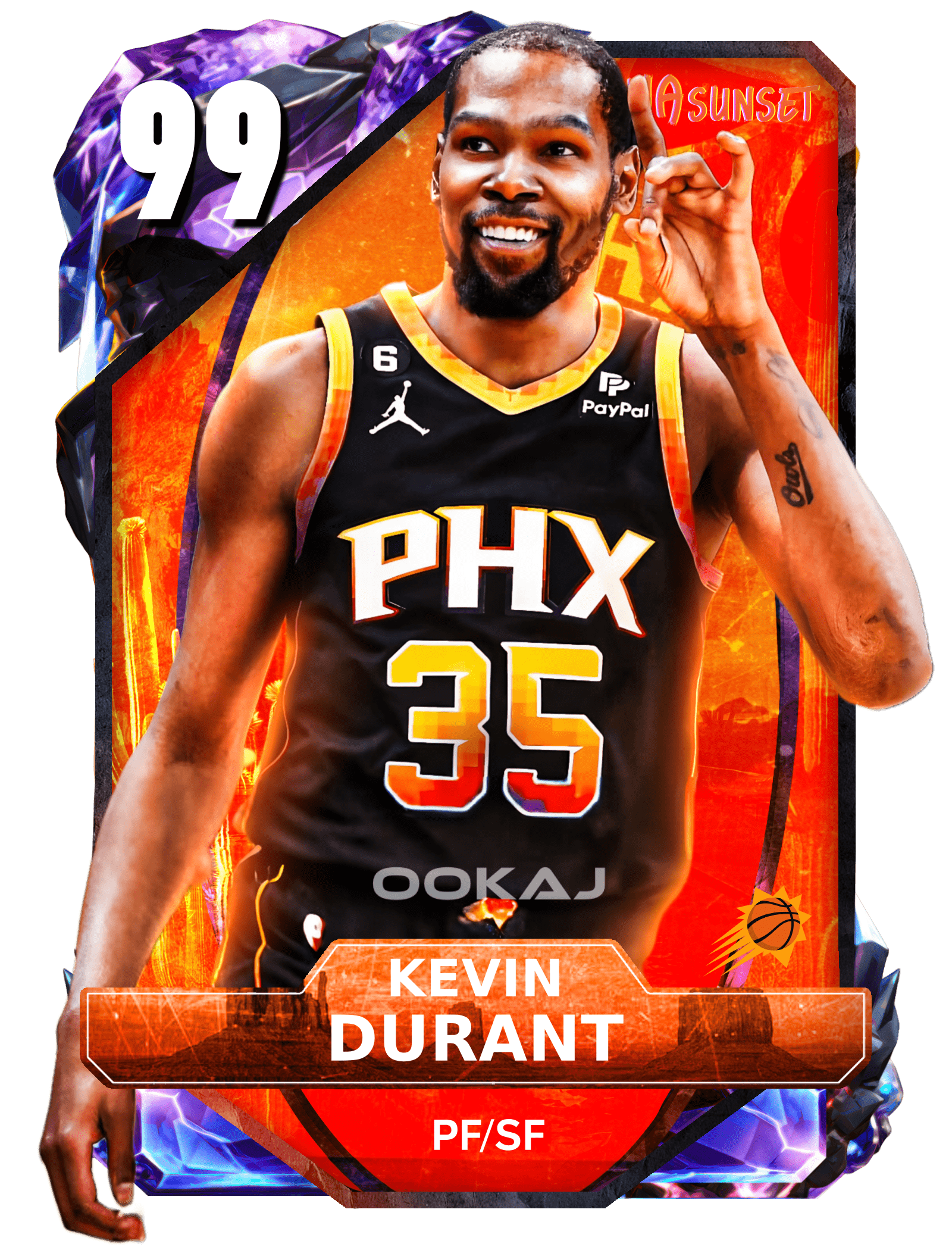 NBA 2K26 | 2KDB MyTEAM NBA 2K Custom Card (KD.) by Ookajdu7ds