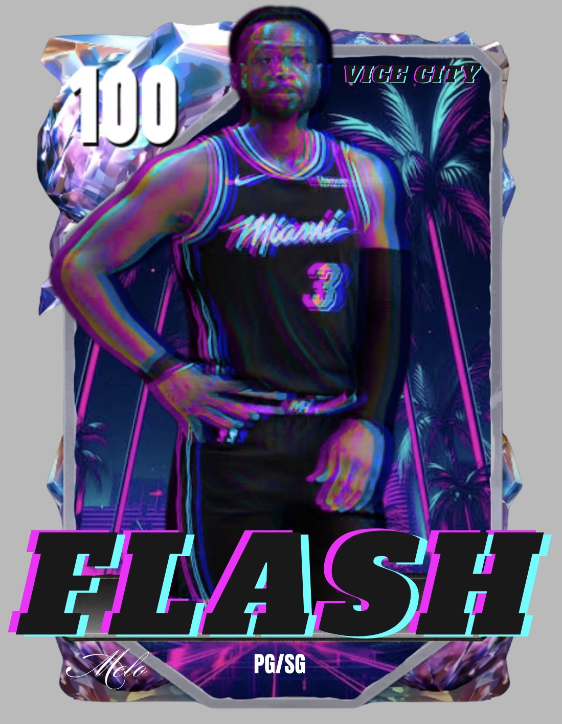 NBA 2K25 | 2KDB MyTEAM NBA 2K Custom Card (Vice) by Melo_15