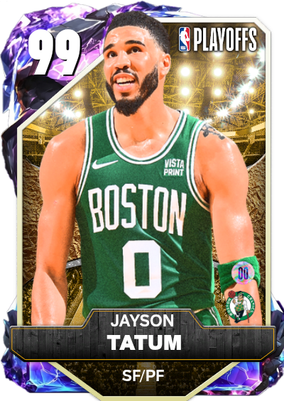 NBA 2K25 | 2KDB MyTEAM NBA 2K Custom Card (Dark Matter Tatum) by wweguychristian