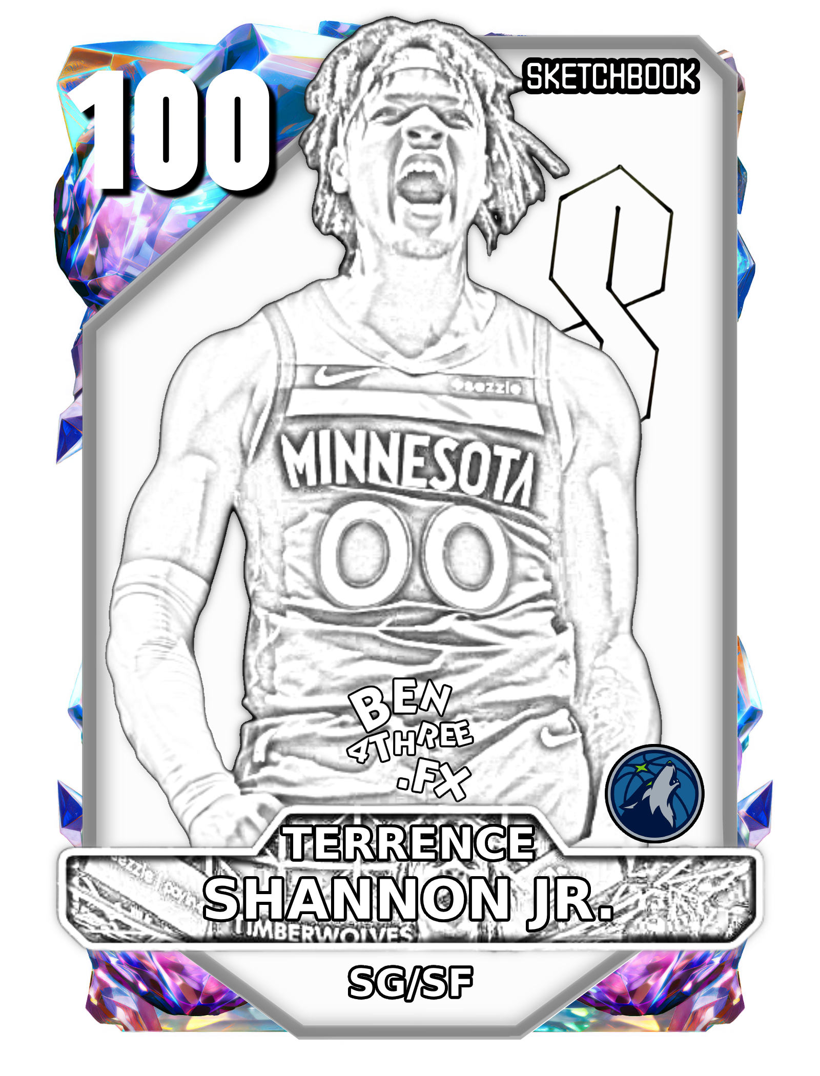 NBA 2K26 | 2KDB MyTEAM NBA 2K Custom Card (Ben4three returns (as ...