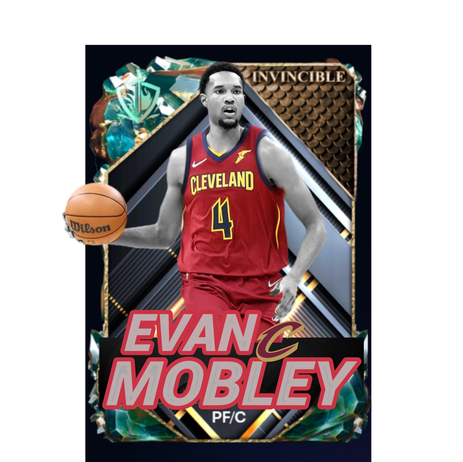 NBA 2K26 | 2KDB MyTEAM NBA 2K Custom Card (EVAN MOBLEY invincible ) by ...