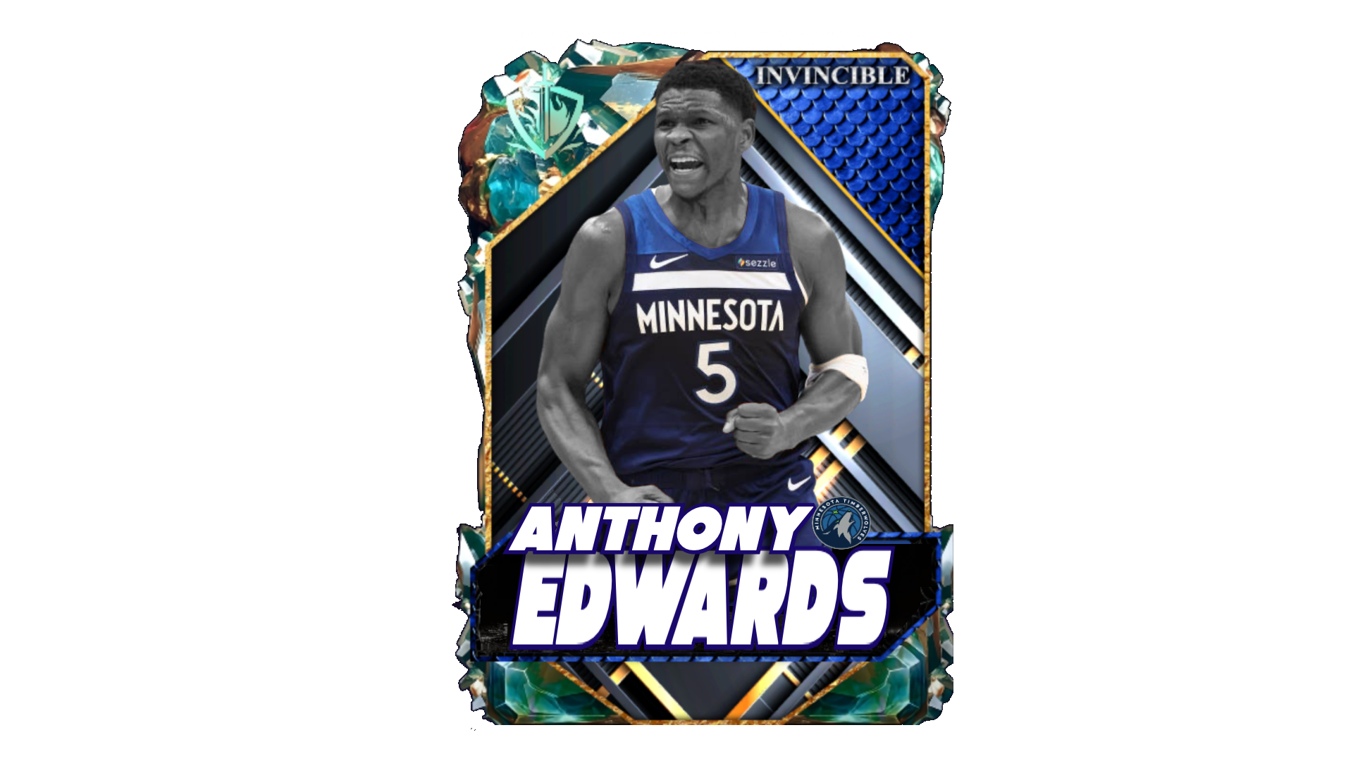 NBA 2K25 | 2KDB MyTEAM NBA 2K Custom Card (Invincible ANT ) by IanBarry05