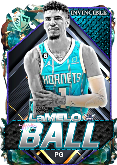 NBA 2K26 | 2KDB MyTEAM NBA 2K Custom Card (Lamelo Ball) by Warriors_Boy10