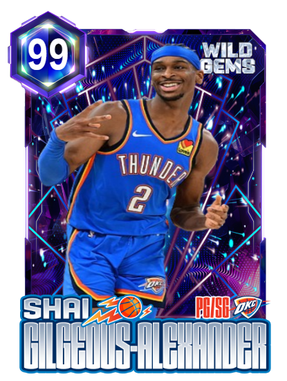 2KDB MyTEAM Database | NBA 2K Custom Card (SGA) by Temple23 | NBA 2K26