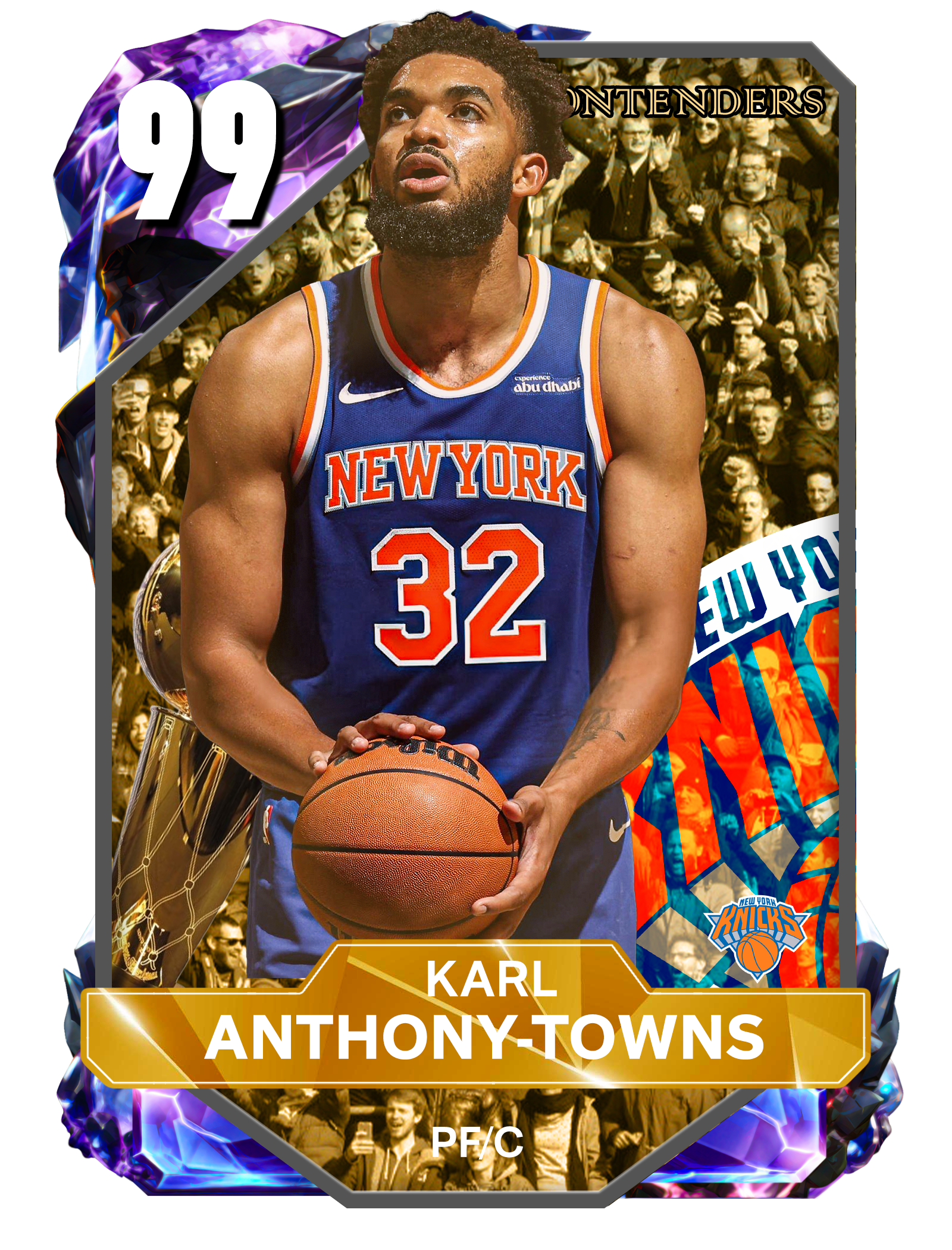 2KDB MyTEAM Database | NBA 2K Custom Card (BIG KARL) by Carter_designs ...