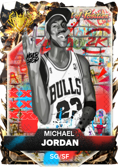 NBA 2K25 | 2KDB MyTEAM NBA 2K Custom Card (that's why he's the goat the goat) by AV12