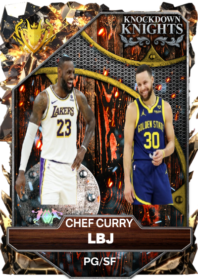 NBA 2K26 | 2KDB MyTEAM NBA 2K Custom Card (steph and lebron dynamic duo ...