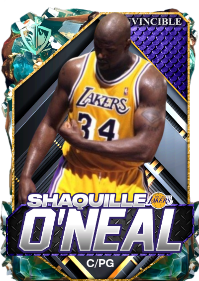 NBA 2K26 | 2KDB MyTEAM NBA 2K Custom Card (Invincible Shaquille O'Neal ...