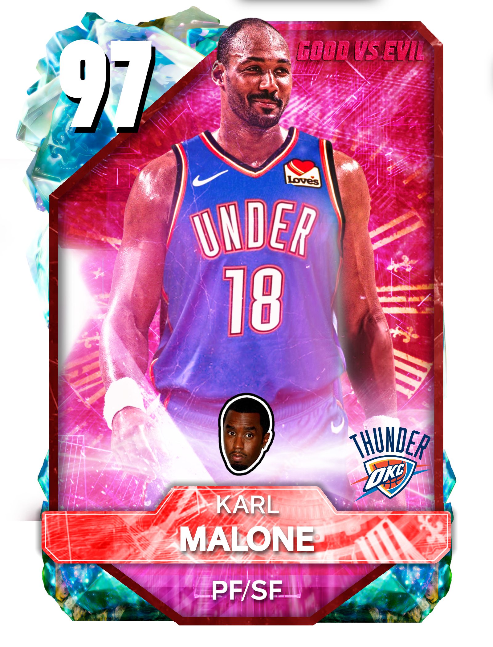 2KDB MyTEAM Database | NBA 2K Custom Card (he is so cool) by diddy ...
