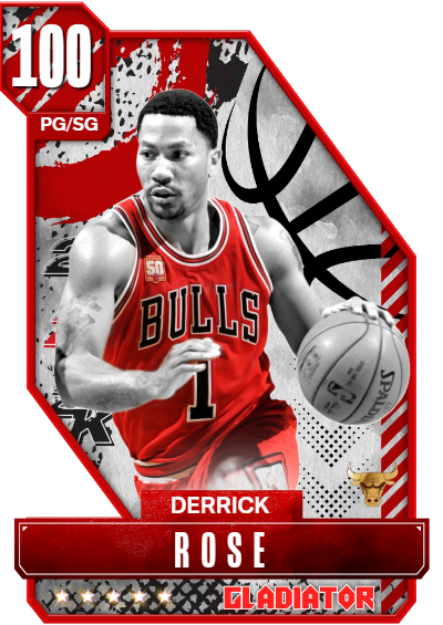 2KDB MyTEAM Database | NBA 2K Custom Card (Rose 100 Ovr) by TheDraftGuy ...