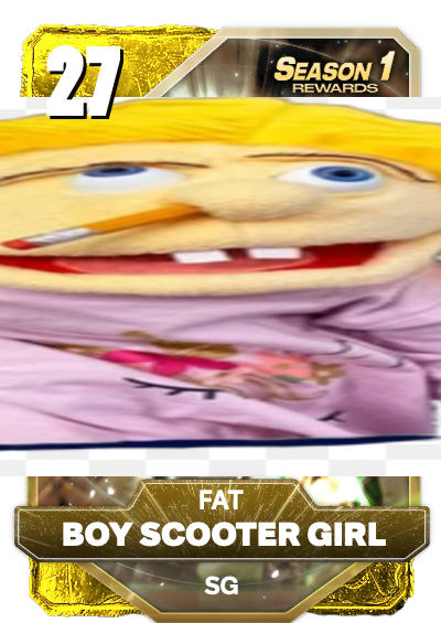 NBA 2K26 | 2KDB MyTEAM NBA 2K Custom Card (fat boy girl) by timmytinglebleh