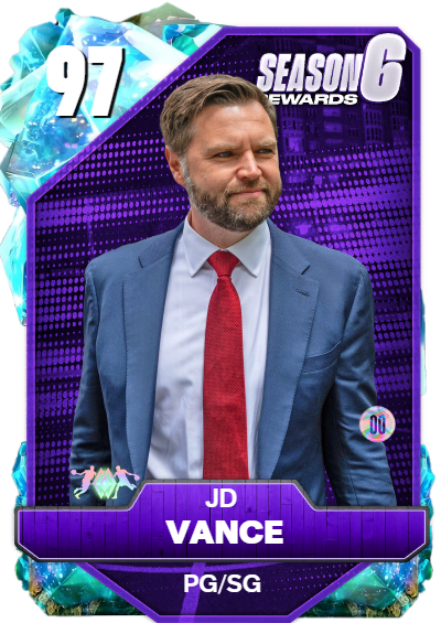 NBA 2K25 | 2KDB MyTEAM NBA 2K Custom Card (JD VANCE) by Trumpisthebest