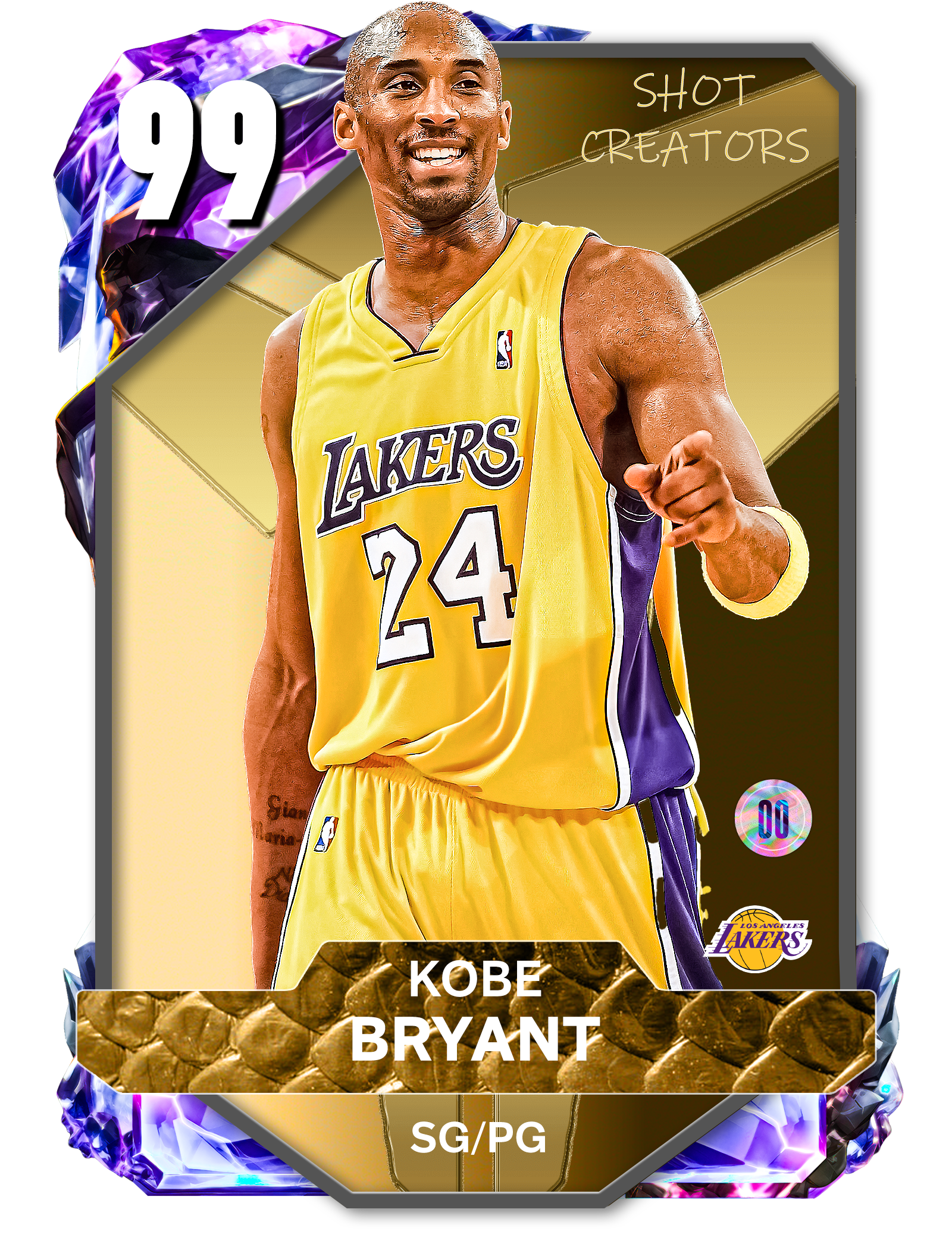 2KDB MyTEAM Database | NBA 2K Custom Card (KOBE (SHOUT OUT 2K_hEXa_24 ...