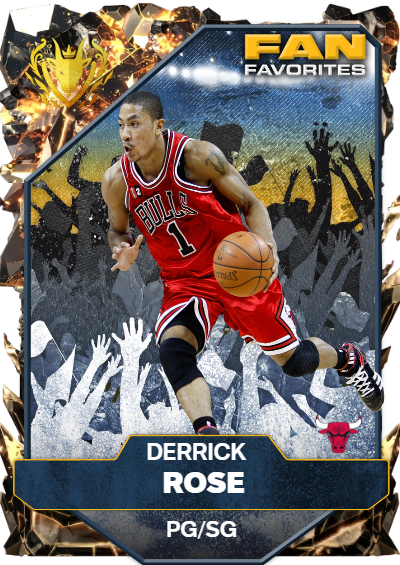 NBA 2K26 | 2KDB MyTEAM NBA 2K Custom Card (drose) by mjgoat45