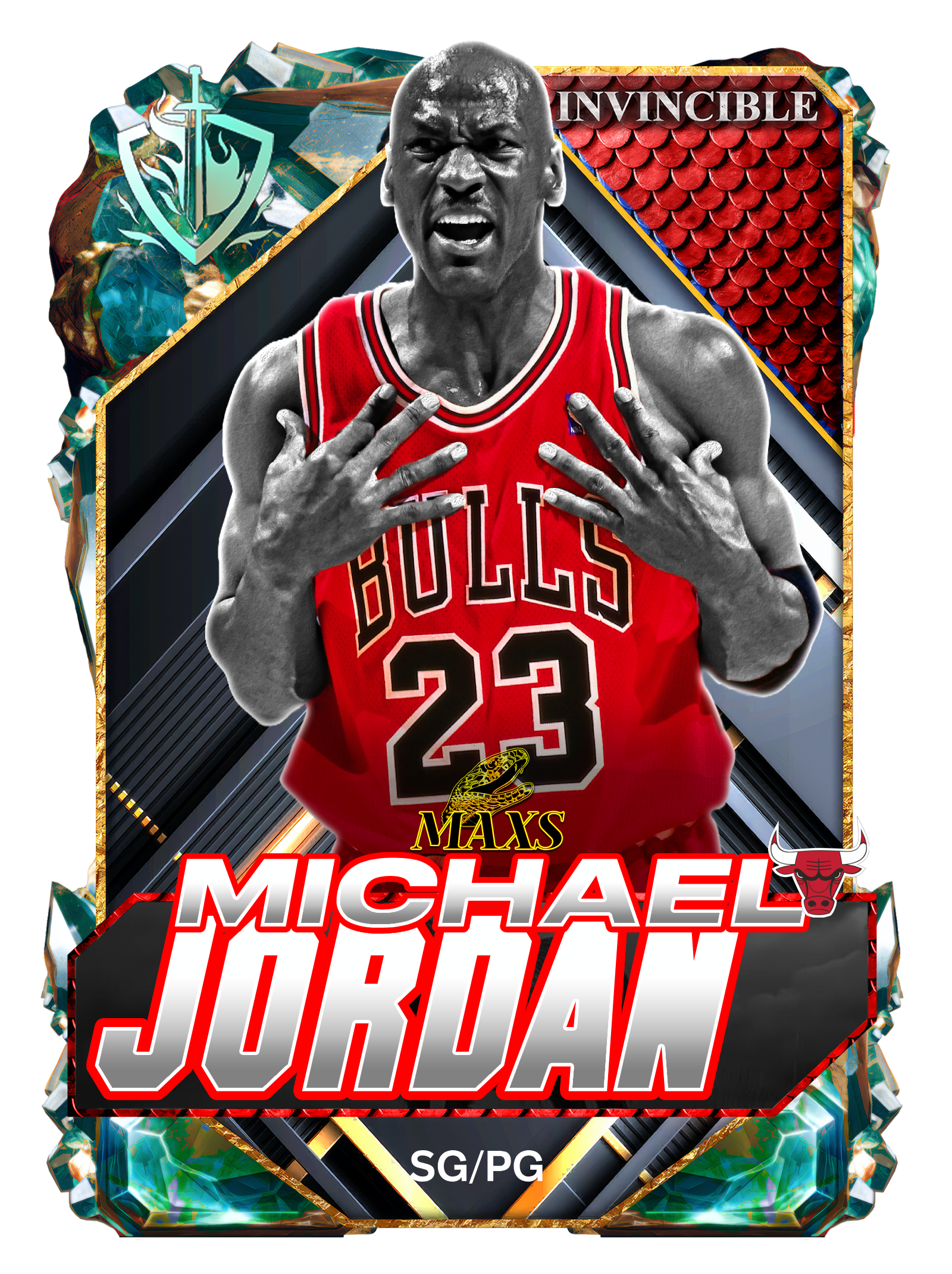 2KDB MyTEAM Database | NBA 2K Custom Card (the goat) by Maxs | NBA 2K26