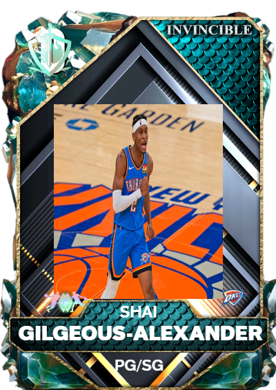 NBA 2K25 | 2KDB MyTEAM NBA 2K Custom Card (Invincible) by Blaze Chapman