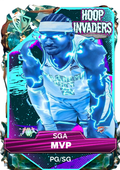 NBA 2K25 | 2KDB MyTEAM NBA 2K Custom Card (SGA) by nba goats