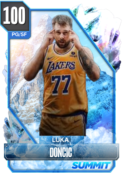 2KDB MyTEAM Database | NBA 2K Custom Card (luka d) by moster123lets go ...