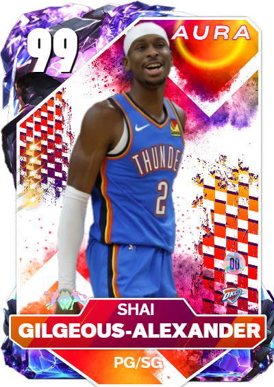 NBA 2K26 | 2KDB MyTEAM NBA 2K Custom Card (SGA Aura) by IsoJah