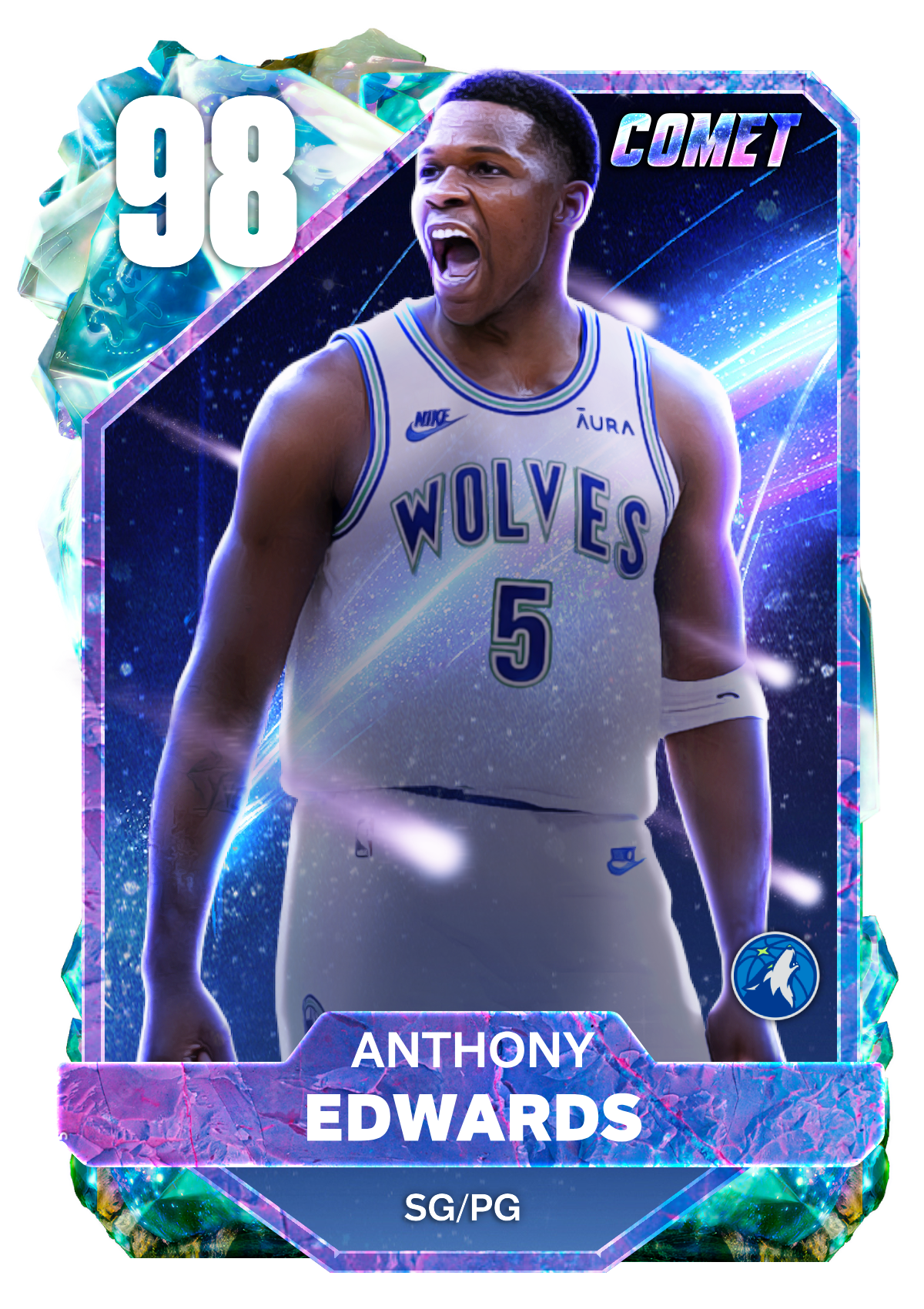 NBA 2K25 | 2KDB MyTEAM NBA 2K Custom Card (Im back (remake of old card ...